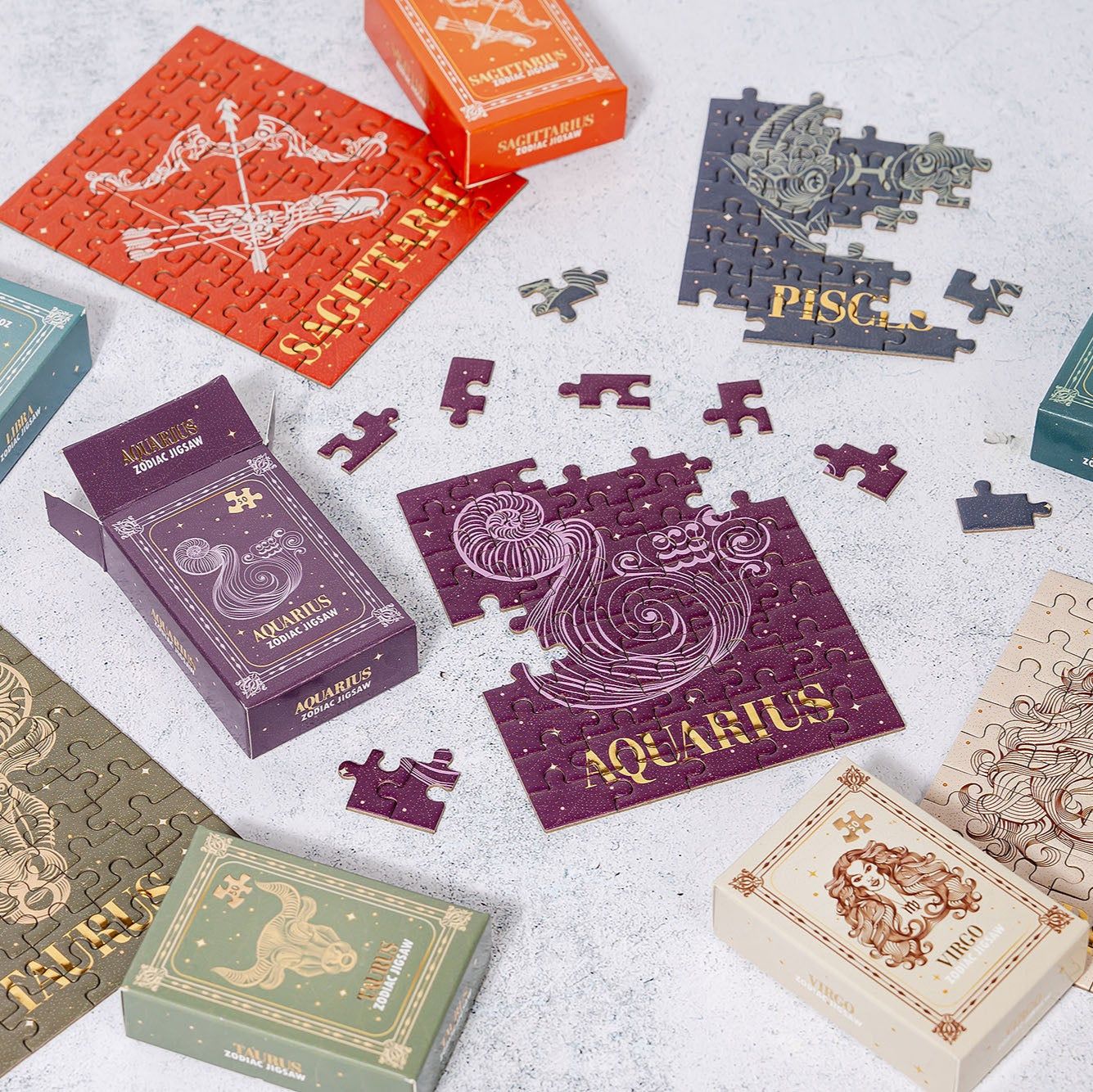 Zodiac Mini Jigsaw Puzzles