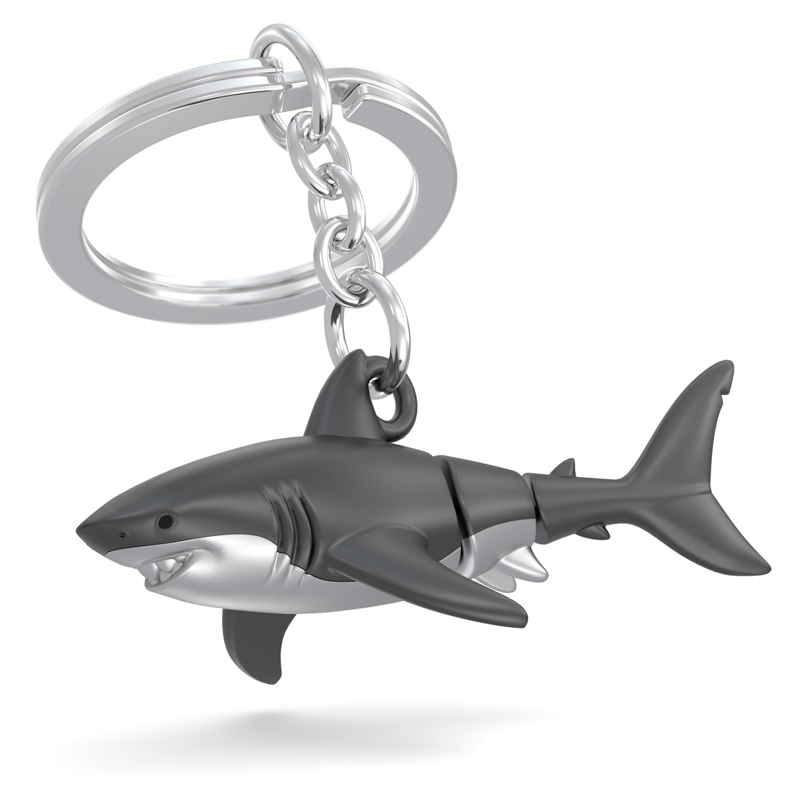Shark Premium Metal Keyring