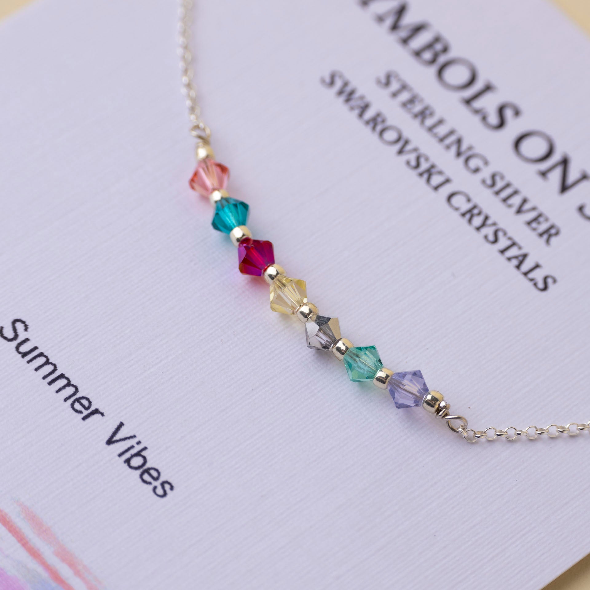 Romantic Crystal Necklace Collection – Summer Vibes