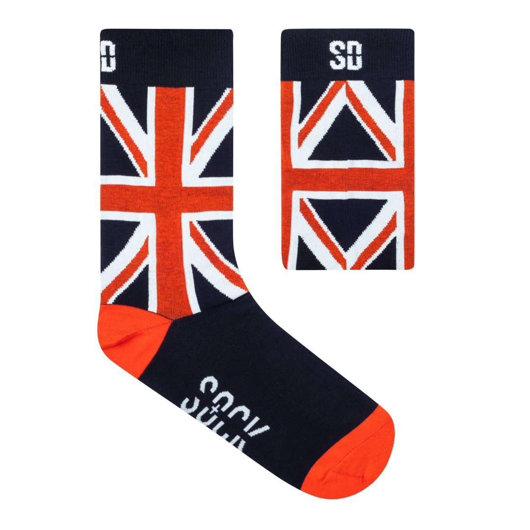 Union Jack Socks - Nifty Gifts ZA
