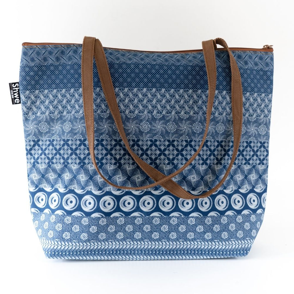 Shwe Square Zip-Up Tote Bag