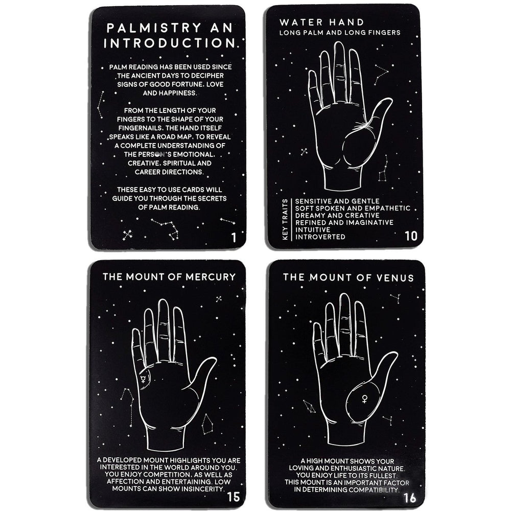 Palm Reading Cards